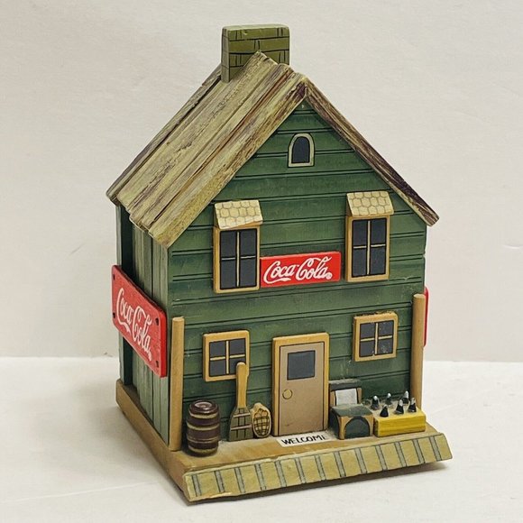 Coca Cola | Accents | Coca Cola Cork Coasters In House Holder Set Of 5 ...